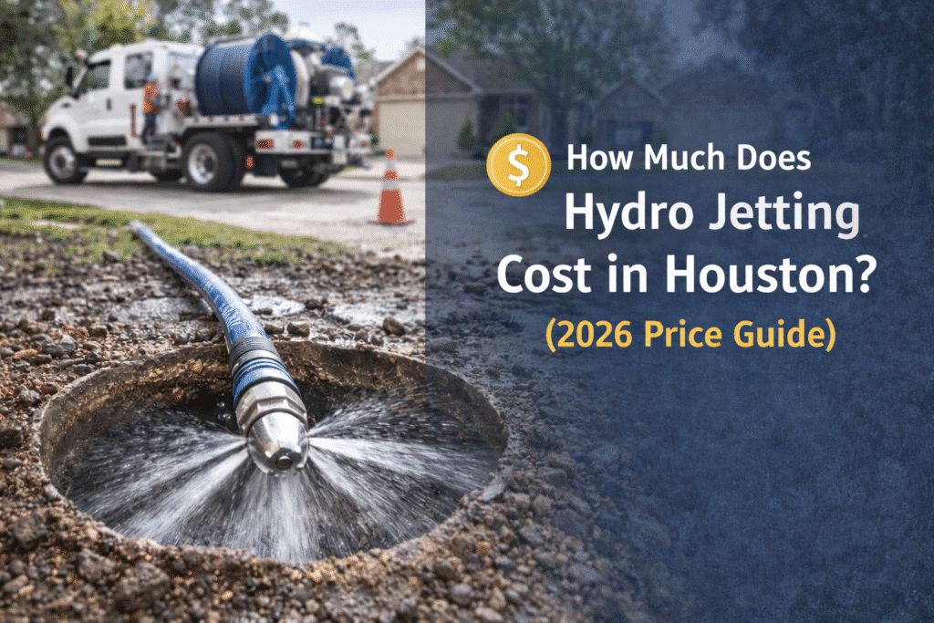 Houston Hydro Jetting Prices: 2026 Complete Cost Guide